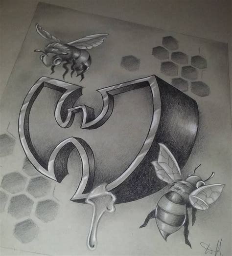 Wu Tang Symbol Drawing