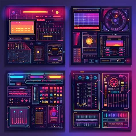 54 000 retro computer ui pictures