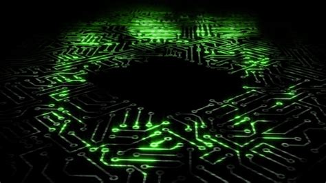 Premium Photo 3d Rendering Of An Electrical Pulse Passing Through The Circuits Of A Microcircuit