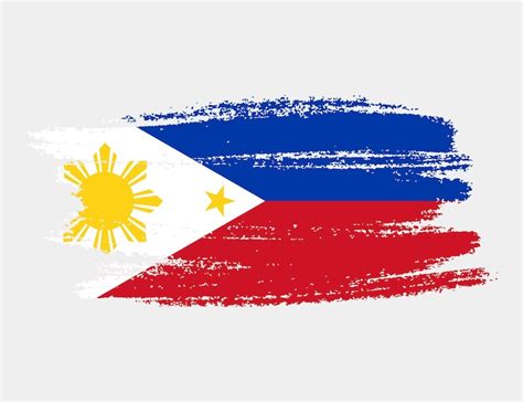 Philippines Flag 벡터 Freepik에서 무료 고품질 벡터를 다운로드하세요 Freepik