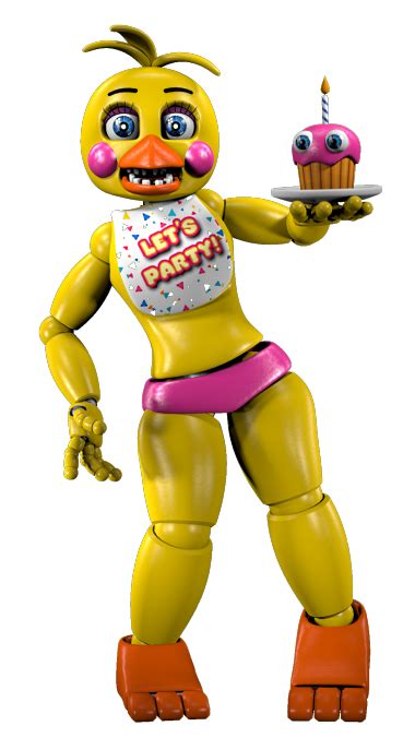 Toy Chica Render By Bad131 On Deviantart