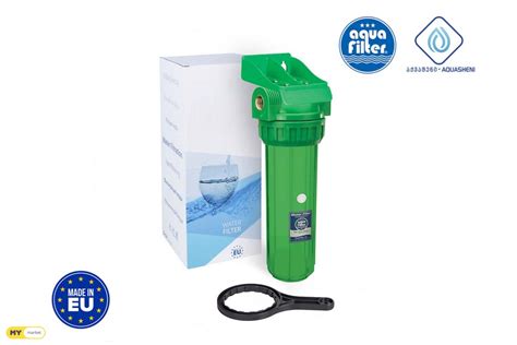 წყლის ფილტრი 10 ინჩიანი სამნაწილიანი საკიდით ქანჩით და მწვა მეორადი და ახალი ნივთების ყიდვა