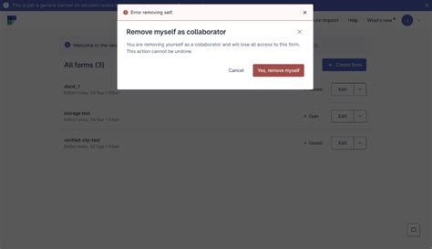 [1] close remove self as collaborator modal from dashboard · issue
