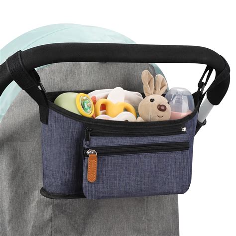 Accmor Universal Stroller Organizer With Detachable Phone