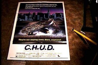 Chud Orig Movie Poster 1984 Horror Classic Exploitation 516653405
