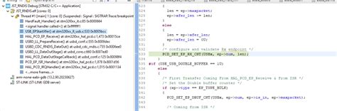 Usb Rndis Works Partially And Later Results In Har Stmicroelectronics Community