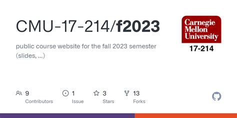 F2023 Labs Lab01 Md At Main · Cmu 17 214 F2023 · Github