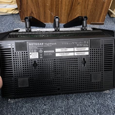 Netgear D7000 Nighthawk Ac1900 Wifi 1 9gbps Vdsl Adsl Modem Router Retro Unit