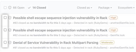 Viewing And Updating Dependabot Alerts Github Docs