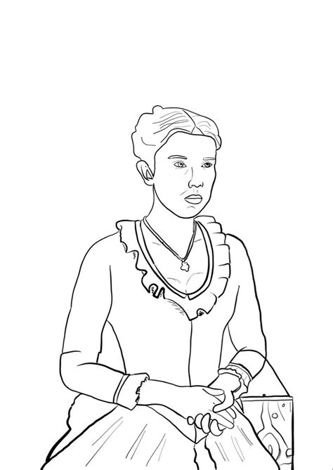 Enola Holmes Drawing