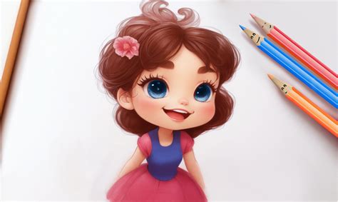 Artstation Cartoon Girl