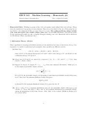 EECS 545 W16 HW4 Pdf EECS 545 Machine Learning Homework 4 Daniel LeJeune Benjamin Bray