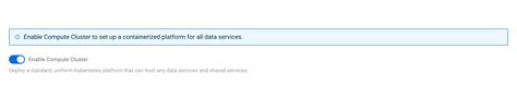 Enabling Default Compute Cluster For New Environments