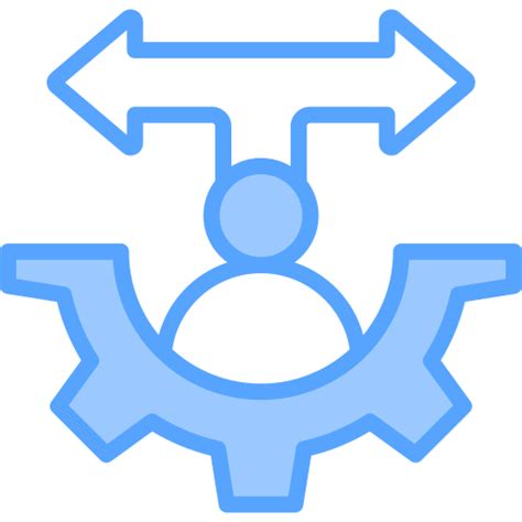 Decision Making Generic Blue Icon