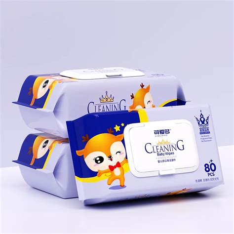 Детские чистящие салфетки 80 шт. | AliExpress