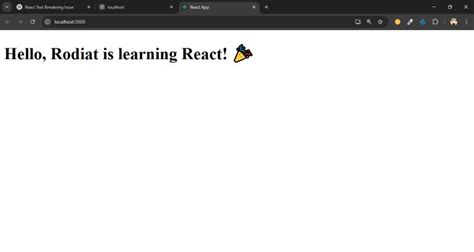 Reactjs Womenintech Frontenddevelopment Codenewbie Learninginpublic Rodiat Isiaq