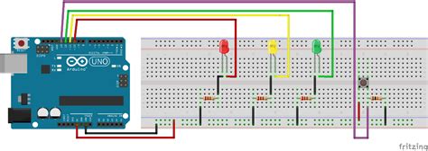 Un Esempio Con Arduino Un Classico Semaforo Con Un Pulsante Per Il