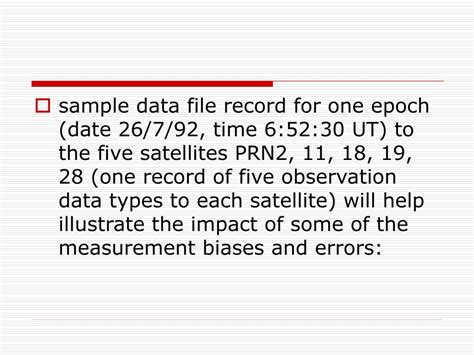 Ppt Gps Pseudo Range And Carrier Phase Observations May Be Modelled