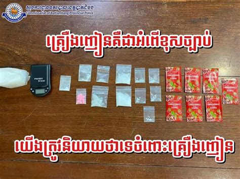 សមត្ថកិច្ចនគរបាលឃាត់ខ្លួនអ្នកពាក់ព័ន្ធគ្រឿងញៀនចំនួ ន០៩នាក់អនុវត្តតាមច្បាប់នៅក្រុងបាត់ដំបង Tsk News