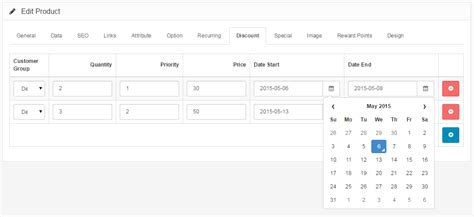 Discount Documentation Arastta Ecommerce