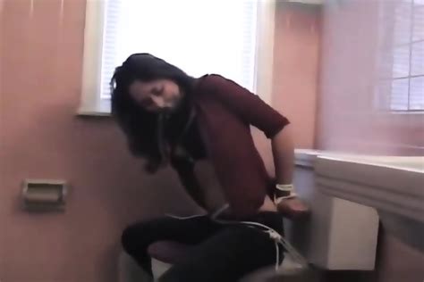 Roped And Tape Gagged In The Rest Room Eporner