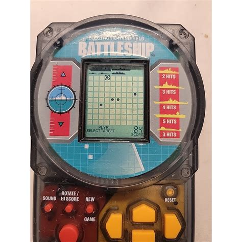 Battleship Electronic Handheld Game 1995 Milton Bradley Vintage Compac Tomahawk Hobbies And
