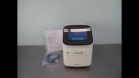 Thermo Quantstudio 5 Real Time Pcr Youtube