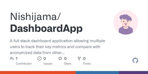 Github Nishijama Dashboardapp A Full Stack Dashboard Application Allowing Multiple Users To