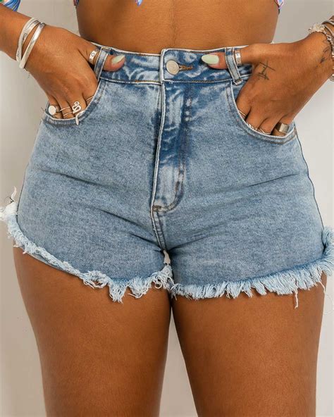 Short Jeans Lia Ateliê Vallentina Moda Feminina
