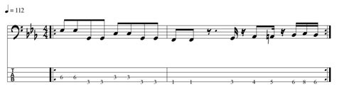 Jackson Blame It On The Boogie Bassline Bass Tab And Tutorial Lesson