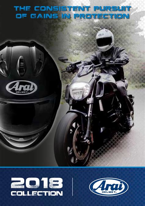 Arai 2018 European Collection Brochure by Arai Helmet (Europe) B.V. - Issuu