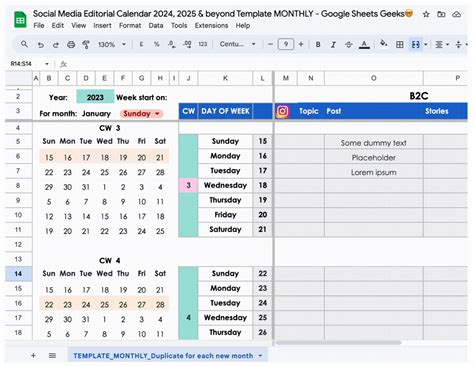 How To Build A Marketing Calendar Templates