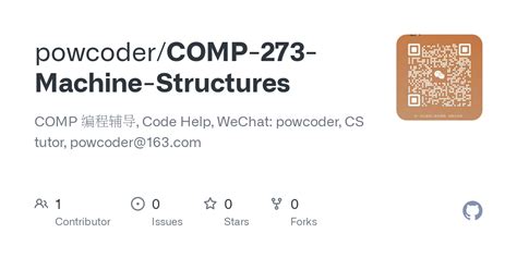 Github Powcodercomp 273 Machine Structures