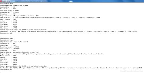 Stm32 F103 Zet6上的coremark跑分测试stm32f103 Coremark Csdn博客