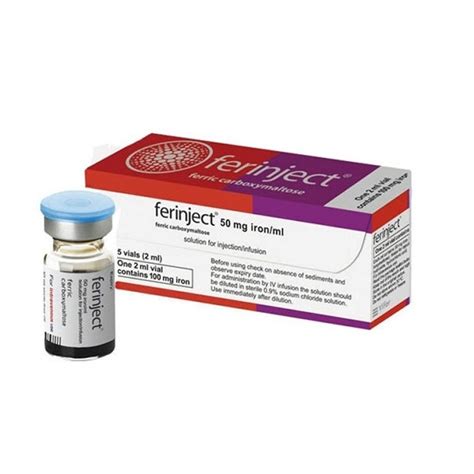 Ferinject Iv Injection Or Infusion 100 Mg2 Ml 2ml Vialpcs Lifesaver