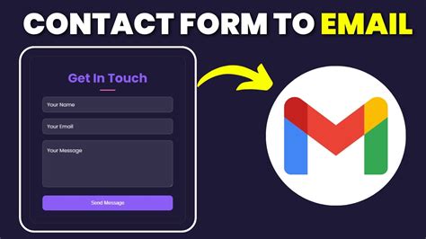 Build A Working Contact Form In Minutes With Html And Css Send Contact