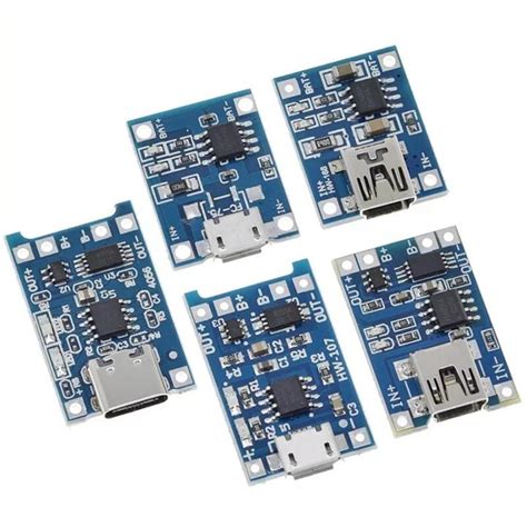 Tp4056 Lithium Battery Charger And Protection Board Module 18650
