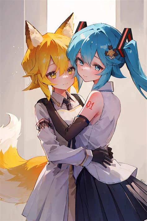 Miku Hatsune Человек