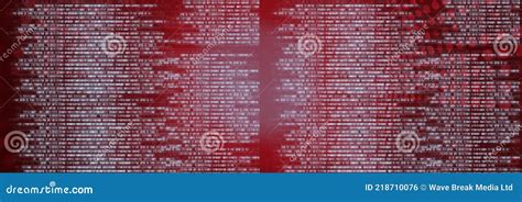 Computer Codes Processing Over Black Flares Background Technology And Computer Programming