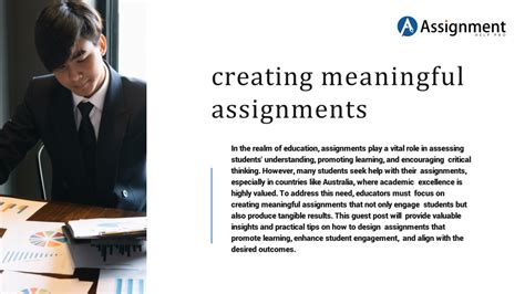 Ppt How To Create Meaningful Assignments That Get Results Powerpoint