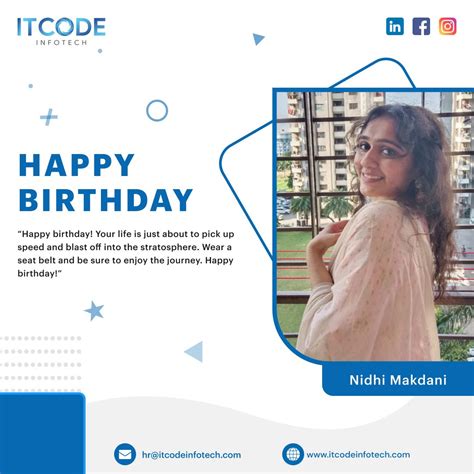 Itcode Infotech On Linkedin Happybirthday Birthdaywishes