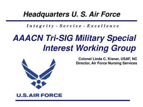 PPT AAACN Tri SIG Military Special Interest Working Group PowerPoint Presentation ID 9318066