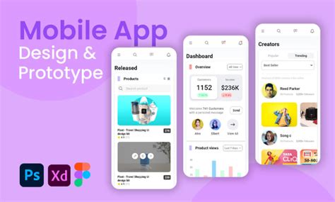 Do Mobile App Ui Ux Design App Mockup Design And Ui Design By Eyelightt Fiverr