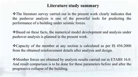 Progressive Collapse Of Reinforced Concrete Structures Using Etabs Pptx Civil Engineering