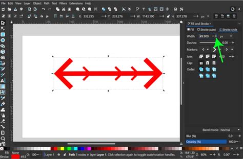 How To Create Arrows In Inkscape Davies Media Design