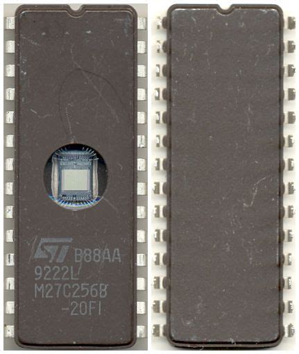 Manufacturer: STModel: M27C256B-20F1