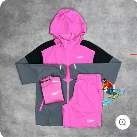 Pink Nike Miller Short Set Feel Free To Dm Me Abt Depop