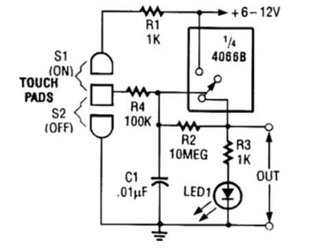 Cd4066 Typical Application Circuit
