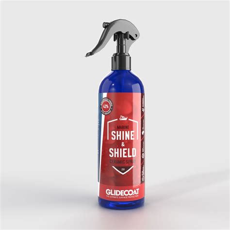 Glidecoat Marine Shine And Shield Ceramic Spray 16 Oz Hydrophobic Uv