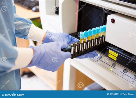 Coagulation Test Analysis Stock Image Image Of Load 36508251